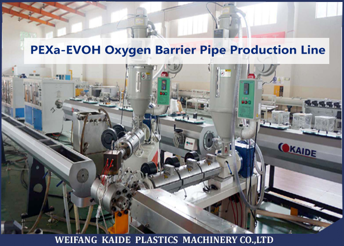 PEXa EVOH Oxygen Barrier Pipe Production Line Delivery